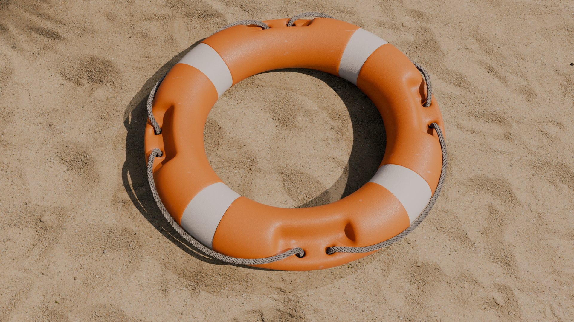 3D Lifebuoy Ring - TurboSquid 2296588