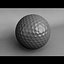 3d golf ball model