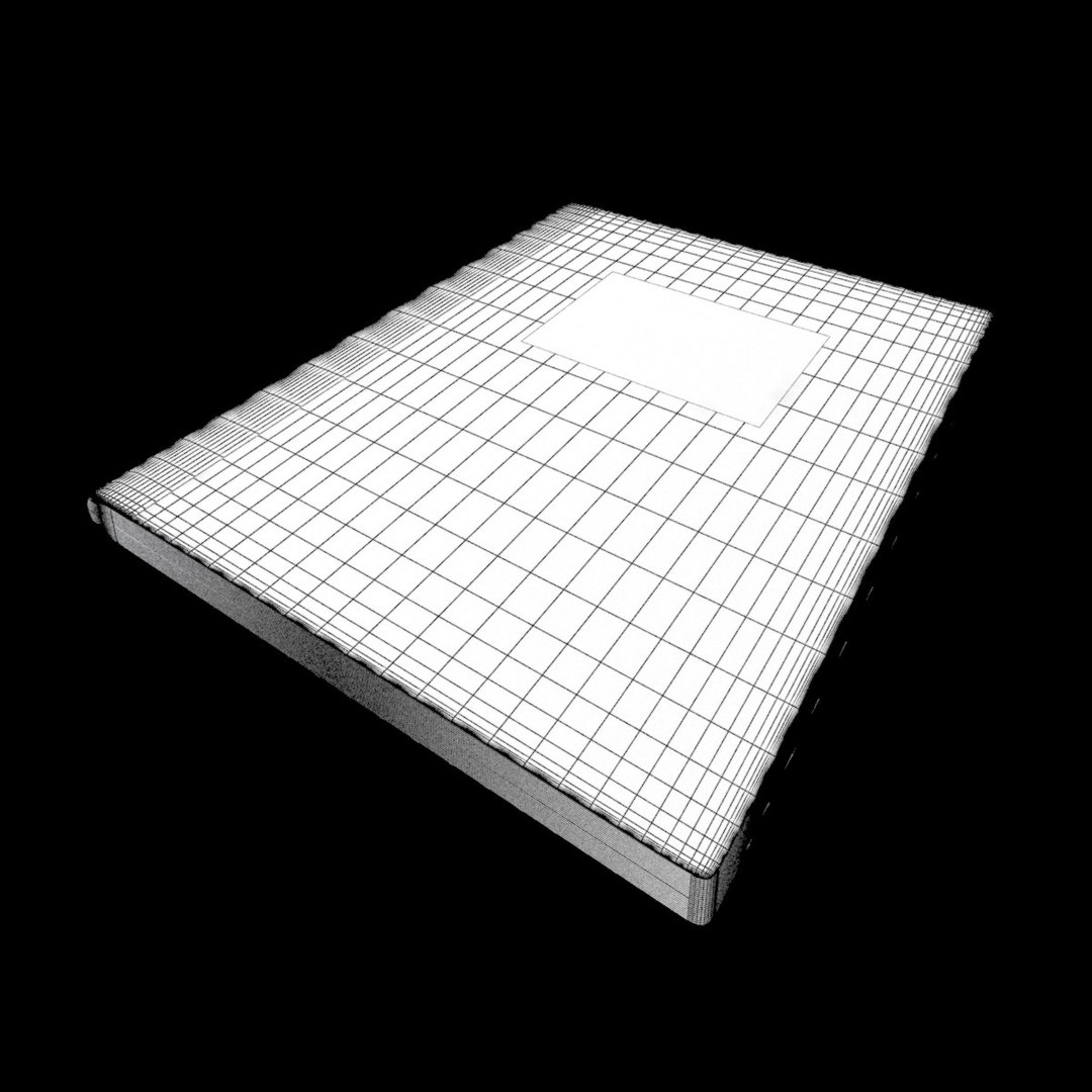 3d Model Composition Notebook