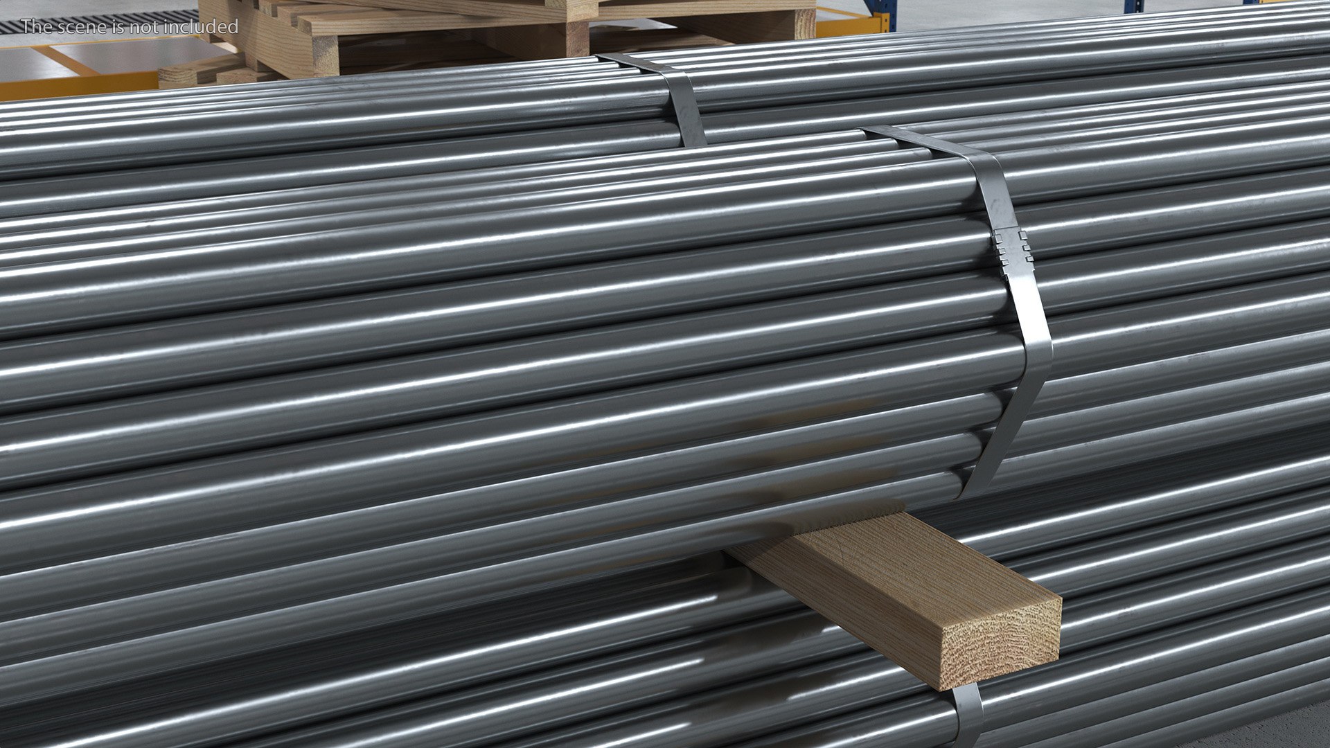 Steel Pipes Bundle 6 Meters 3D Model - TurboSquid 2211542