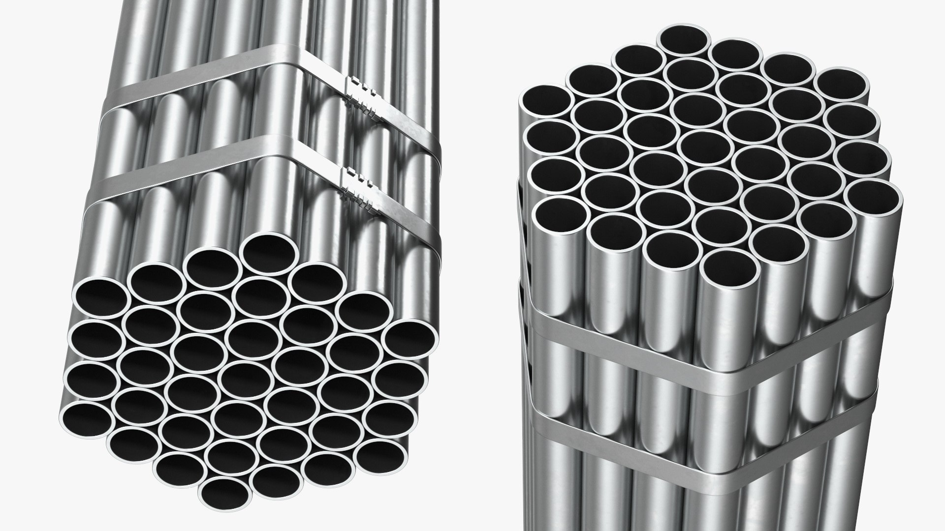 Steel Pipes Bundle 6 Meters 3D Model - TurboSquid 2211542