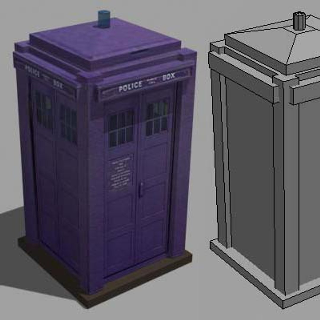 Phone Box 3d Model