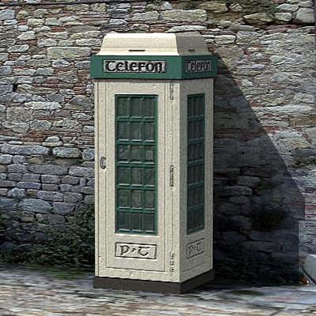 Phone Box 3d Model
