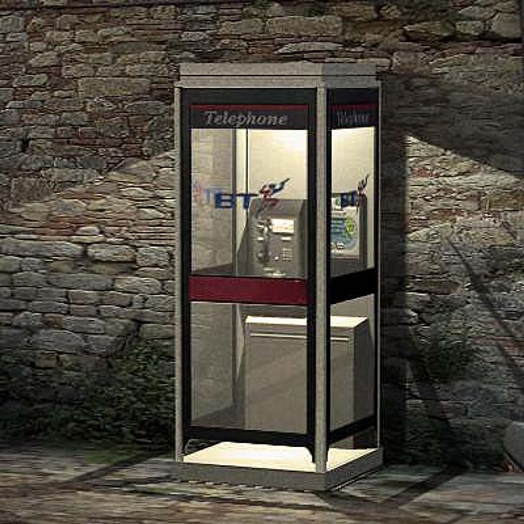 Phone Box 3d Model