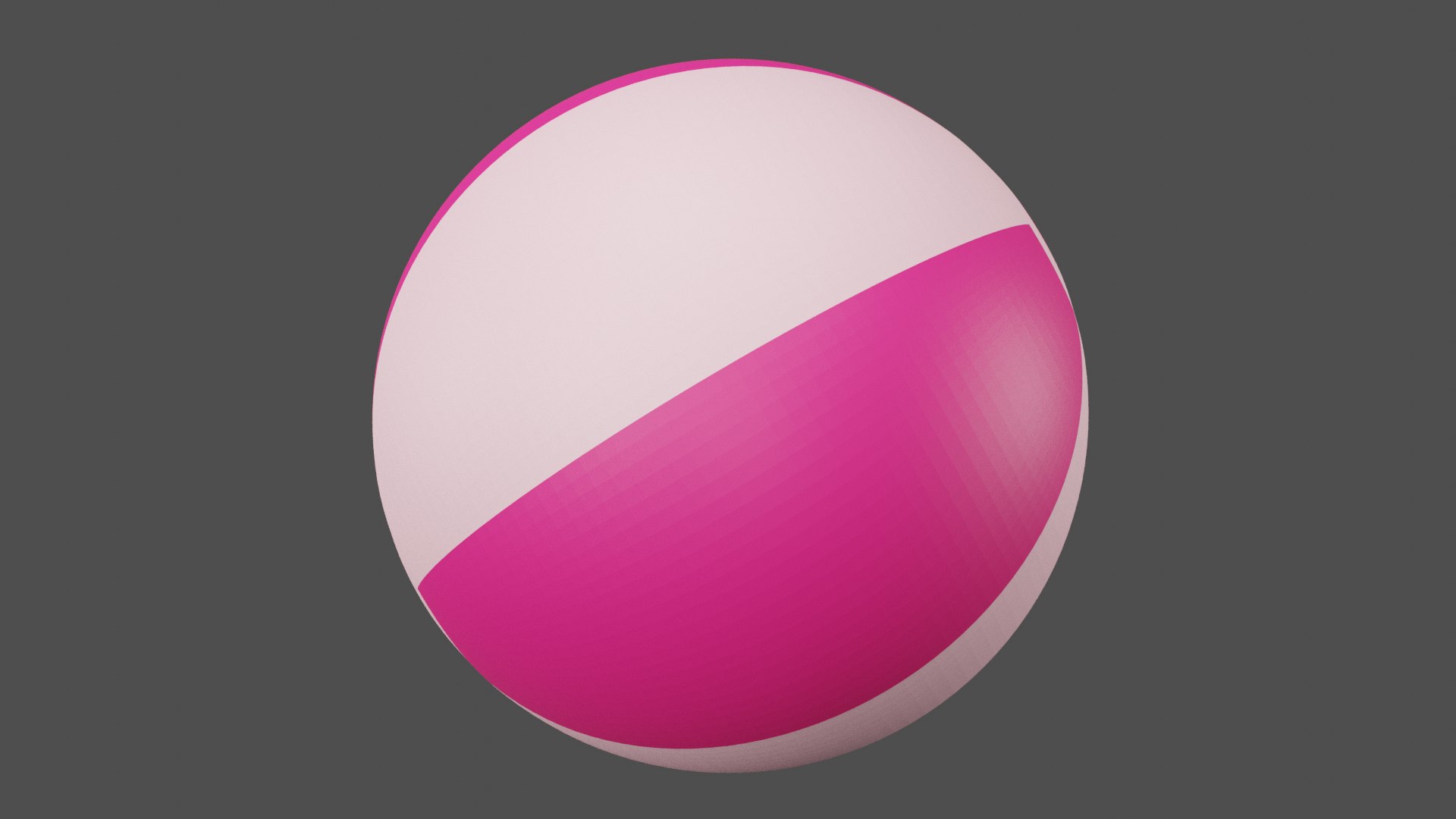 3D Pink Beach Ball - TurboSquid 2067263