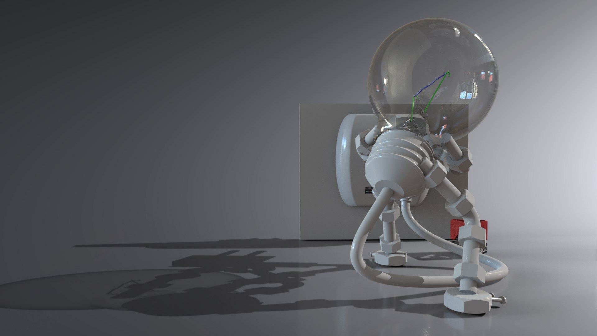 Bulb man 3D model - TurboSquid 1317666