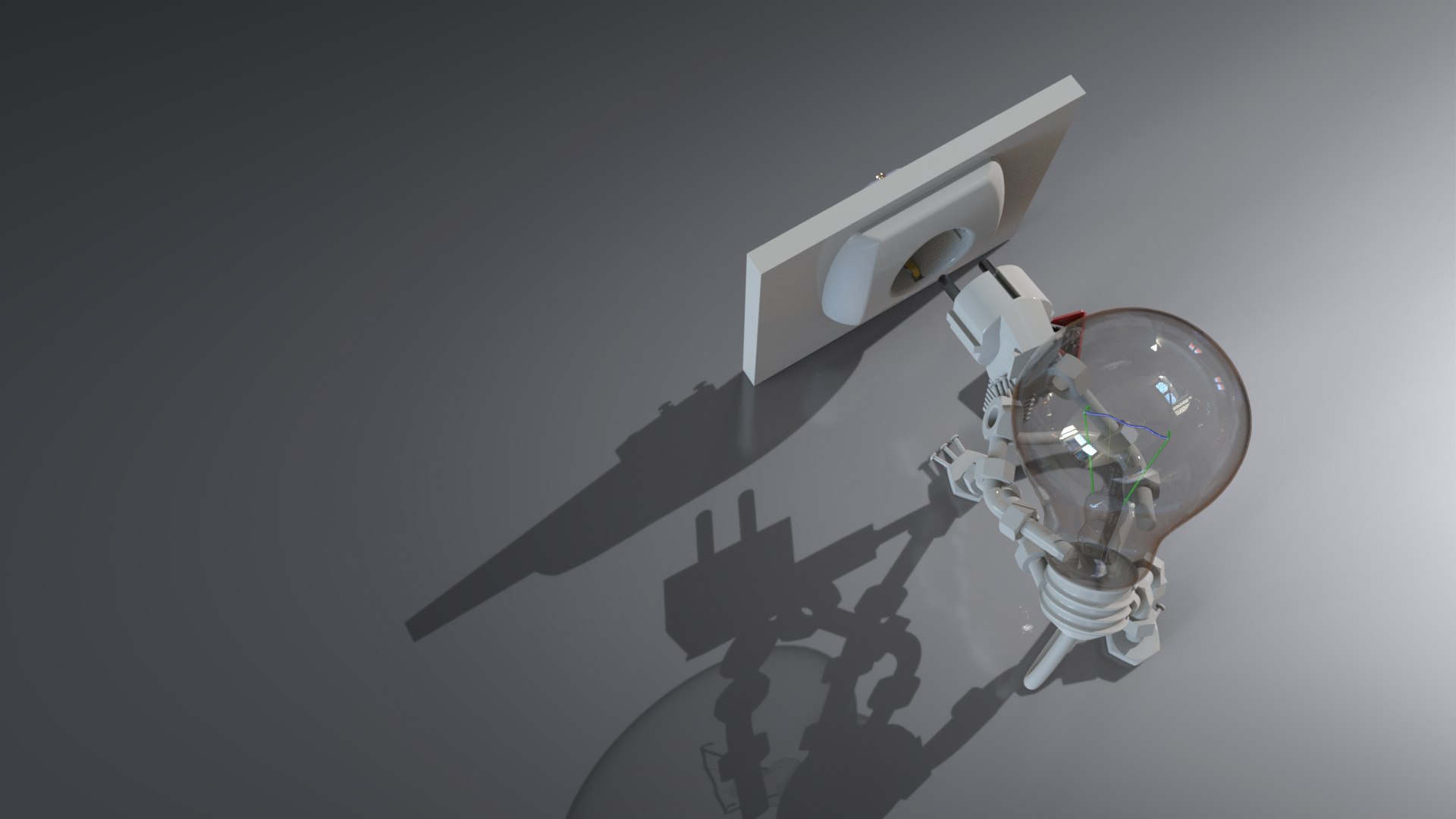 Bulb man 3D model - TurboSquid 1317666