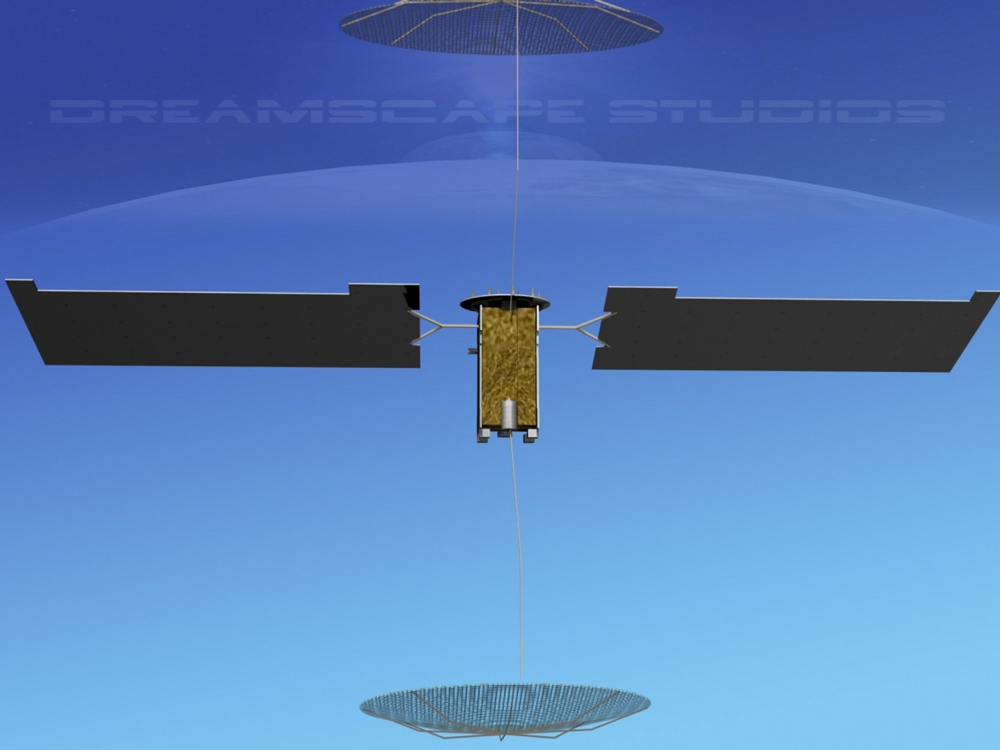 3D Muos Communications Satellite - TurboSquid 1212696