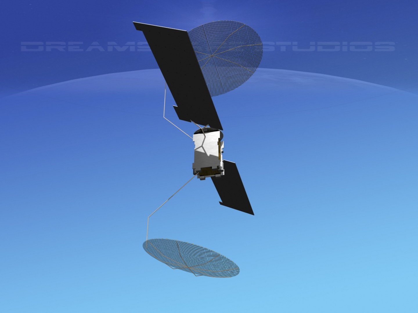 3D Muos Communications Satellite - TurboSquid 1212696