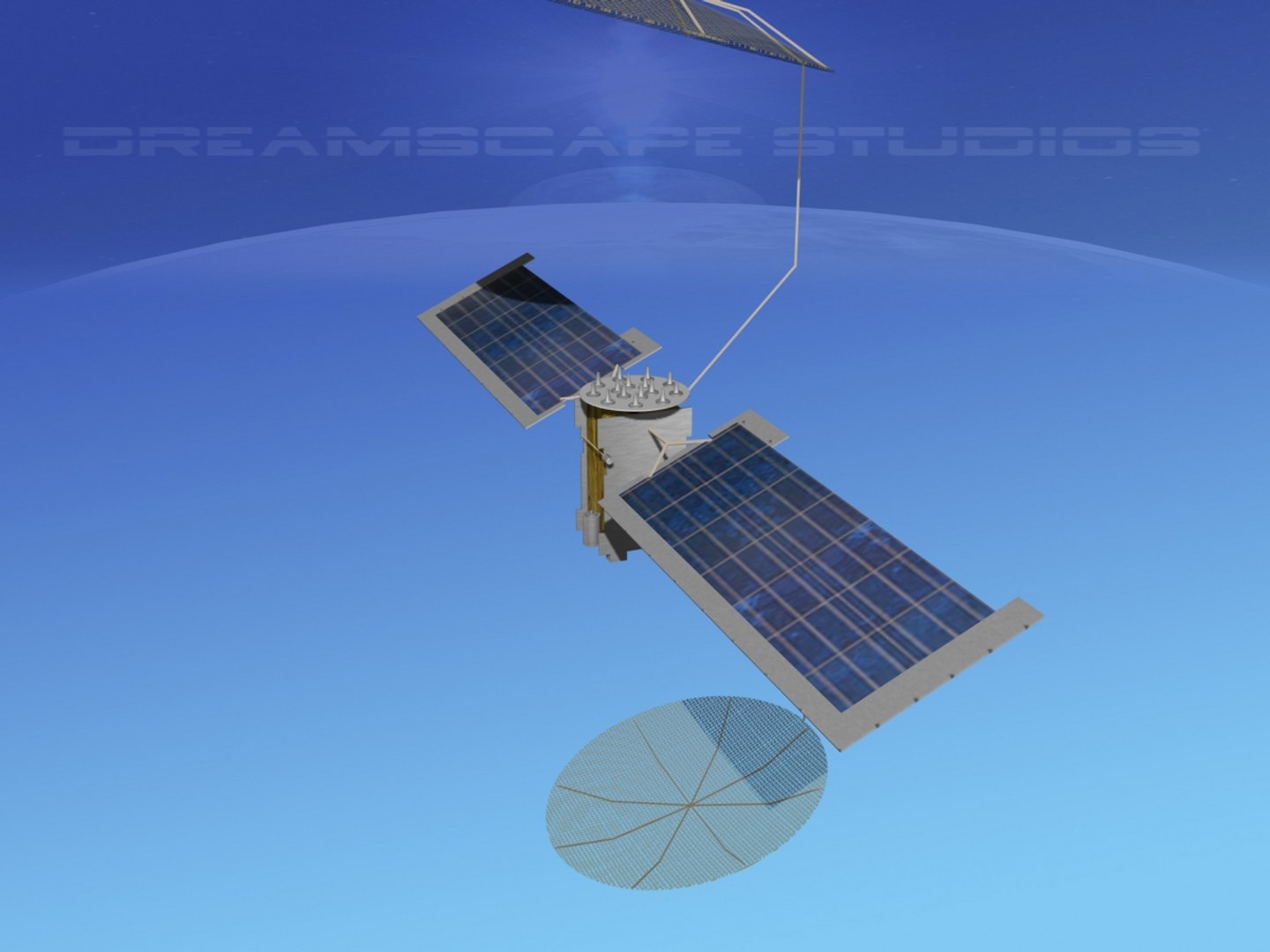 3D Muos Communications Satellite - TurboSquid 1212696