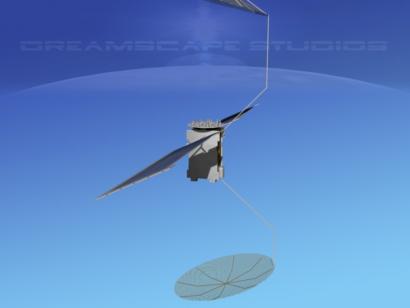 3D Muos Communications Satellite - TurboSquid 1212696