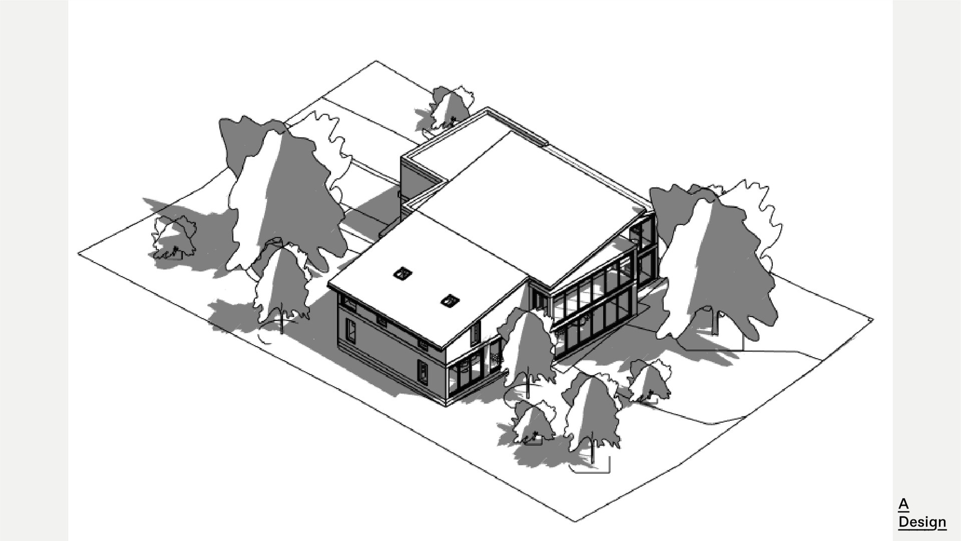 3D Roof House - Revit 3D Model Model - TurboSquid 2017804