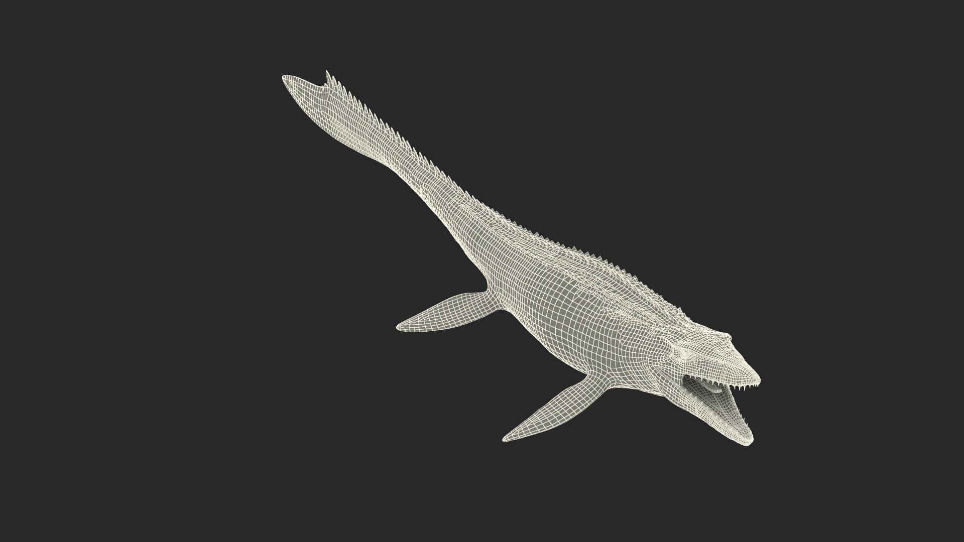 3D Mosasaurus Rigged Model - TurboSquid 1918604