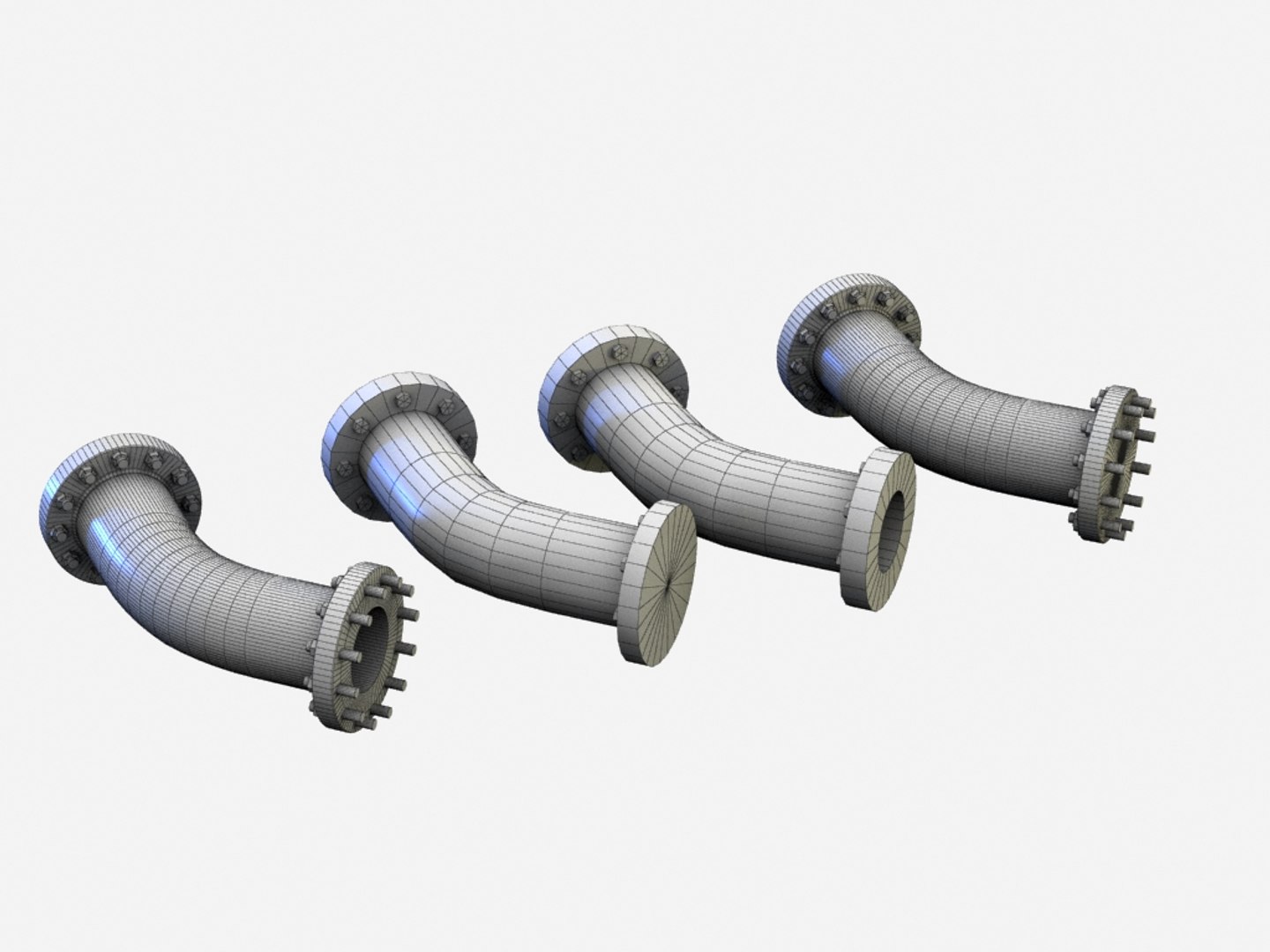 3ds max pipe 45 bend version