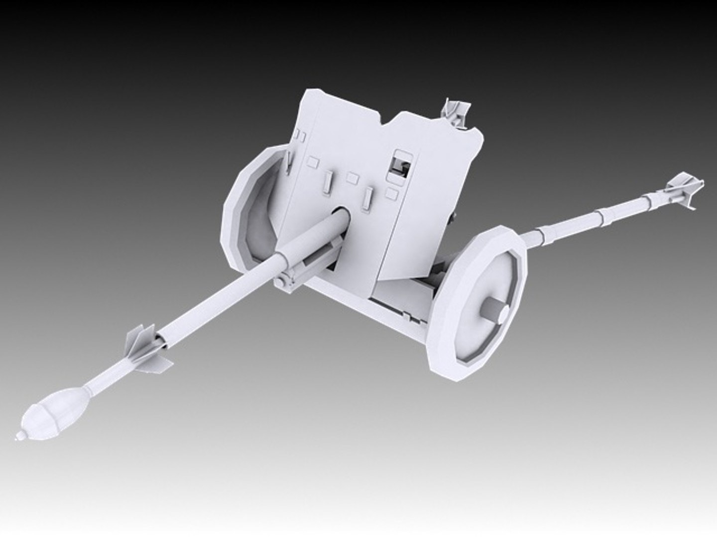 3D Pak 37 Model - TurboSquid 1299969
