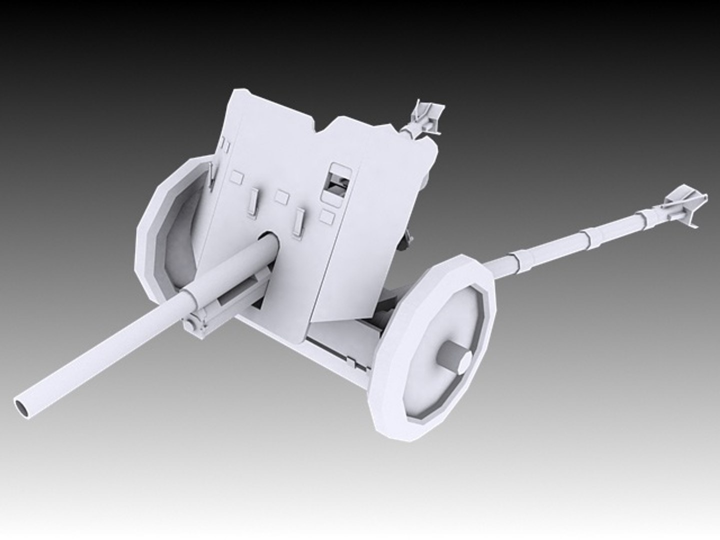 3D Pak 37 Model - TurboSquid 1299969