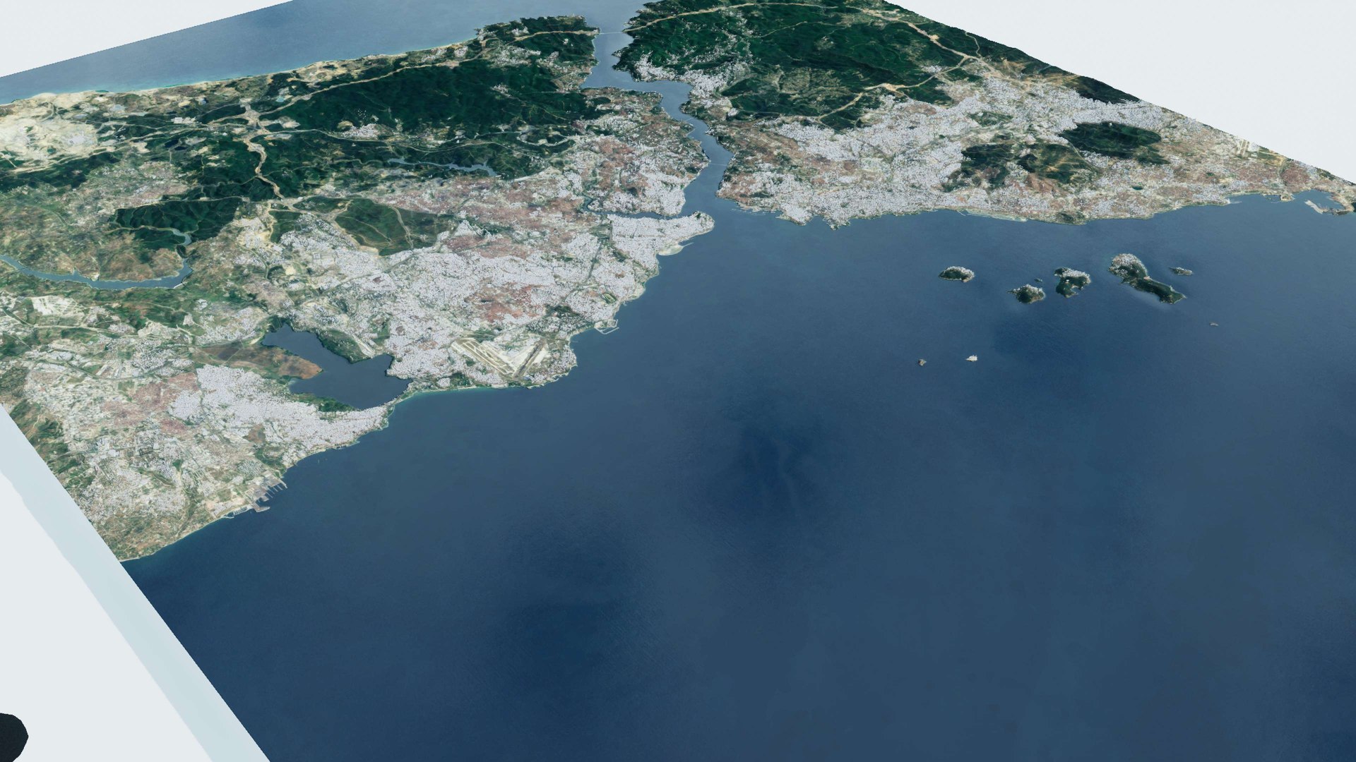 3D Istanbul Turkey City Landscape 3D Model - TurboSquid 2038131