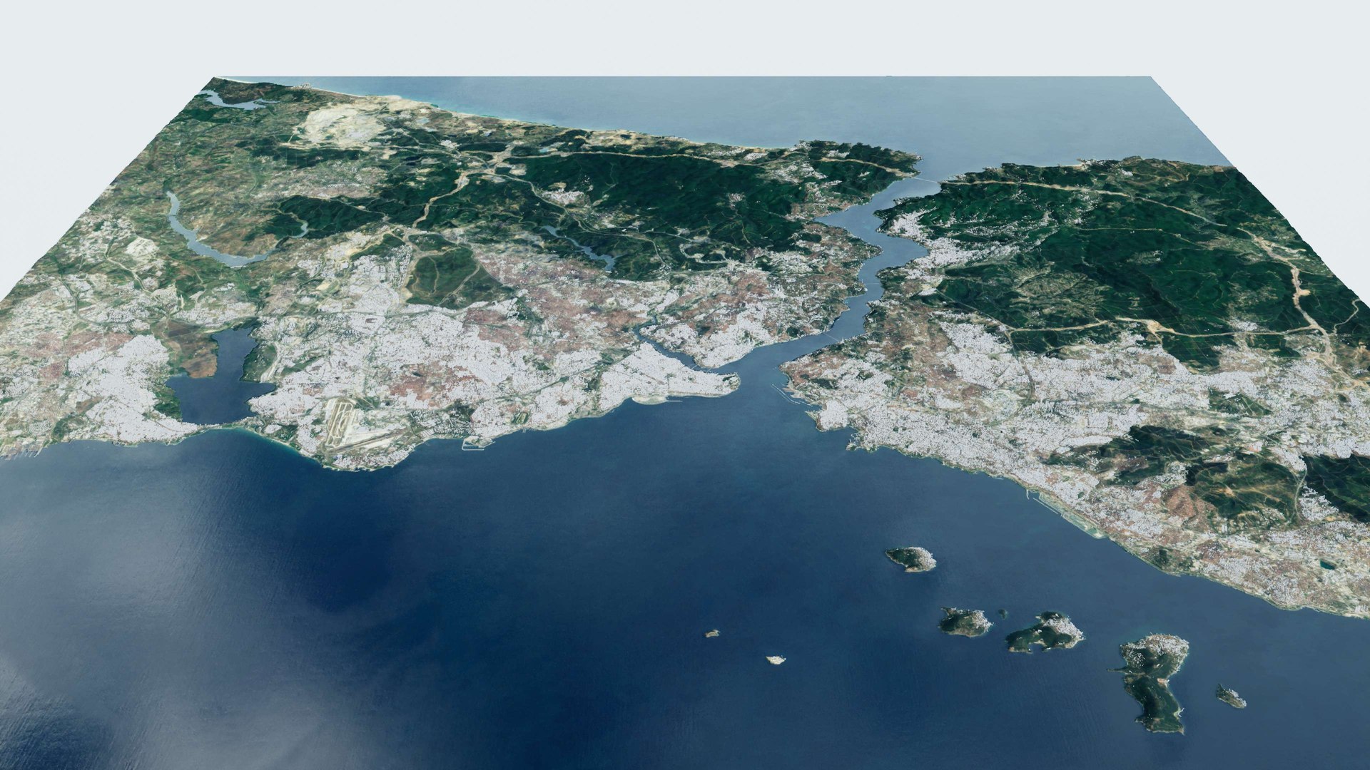 3D Istanbul Turkey City Landscape 3D Model - TurboSquid 2038131