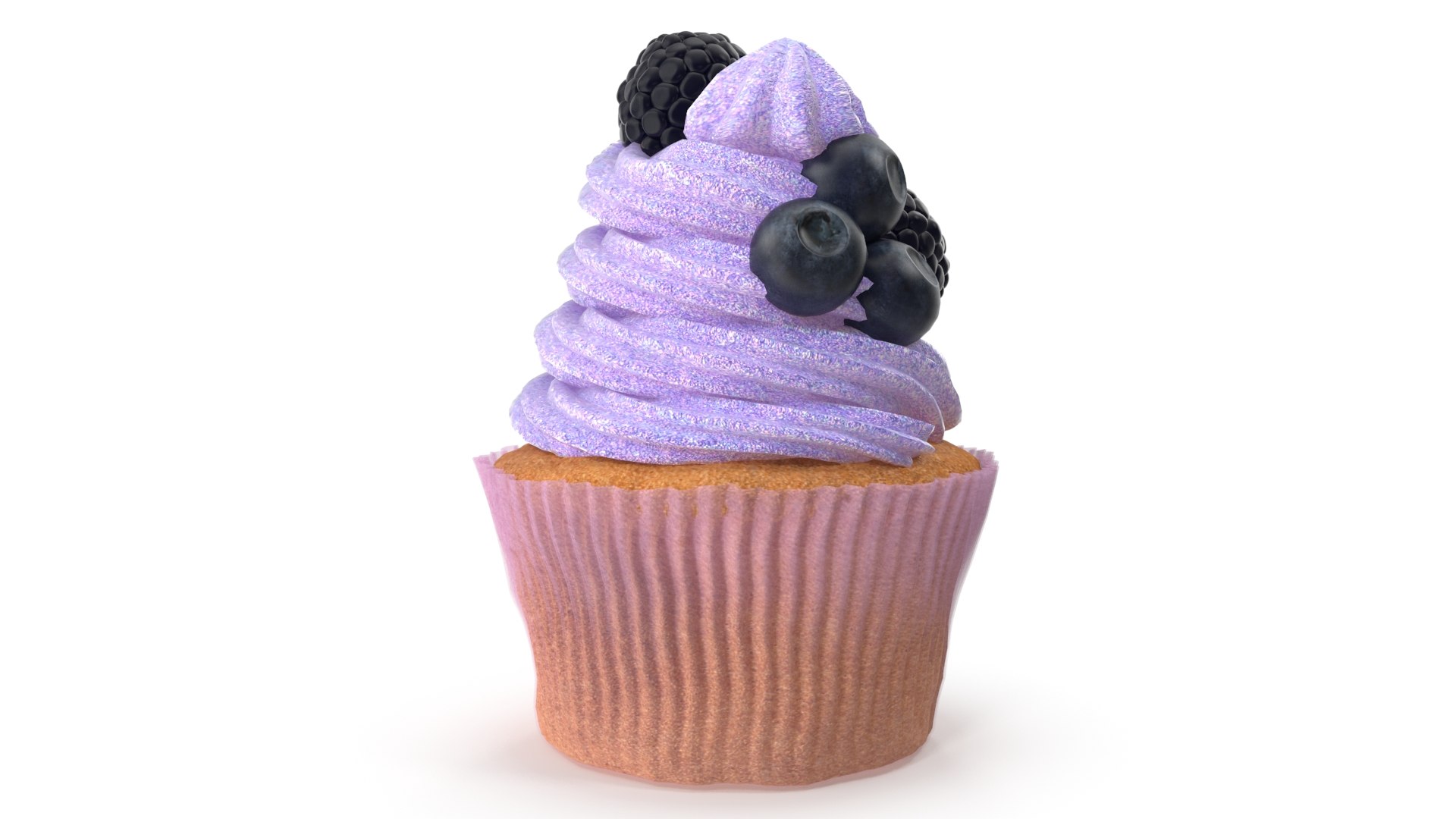 3D Cupcake 007 Model - TurboSquid 2247990