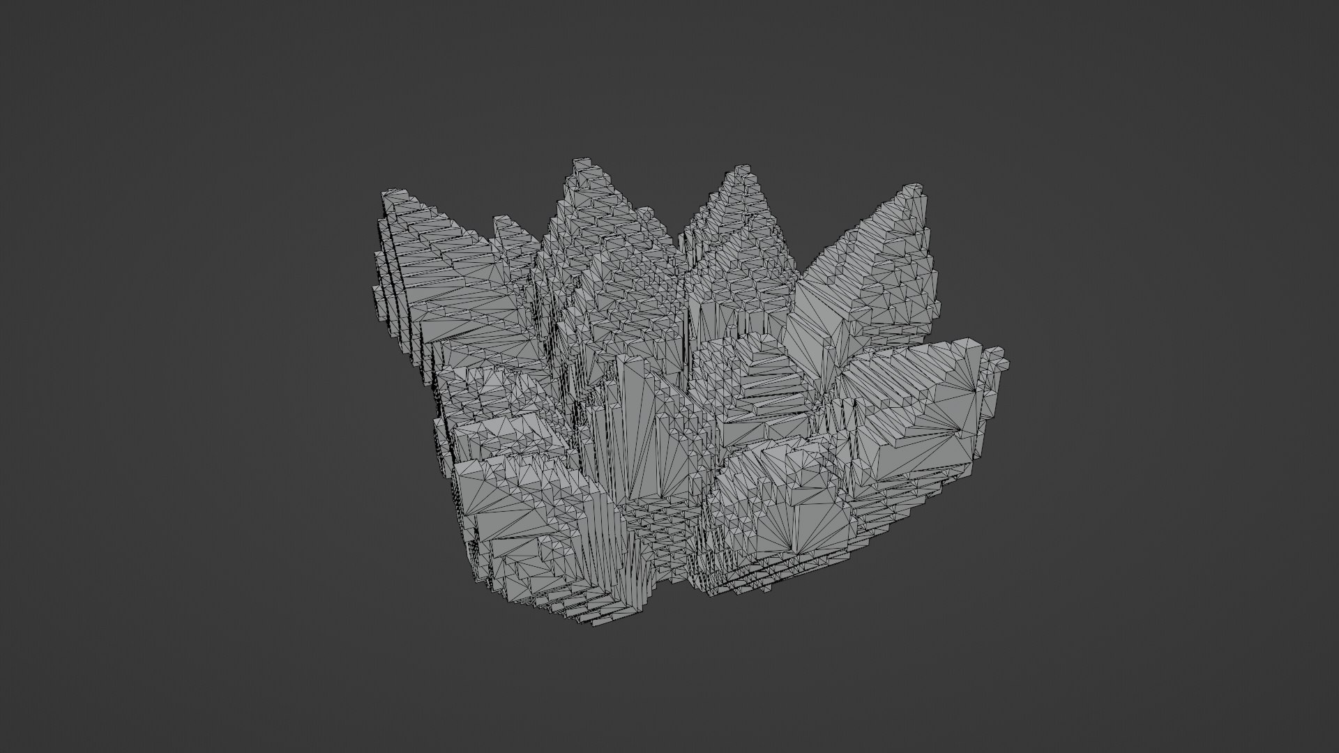 Pink Voxel Crystal 3D Model - TurboSquid 2042668