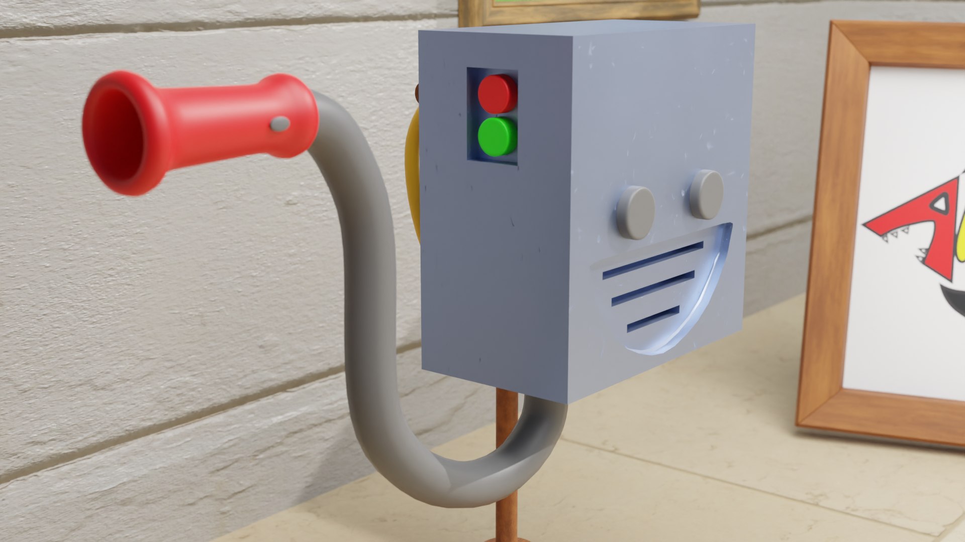 3D REEF BLOWER Squidville Spongebob Squarepants model - TurboSquid 2033841