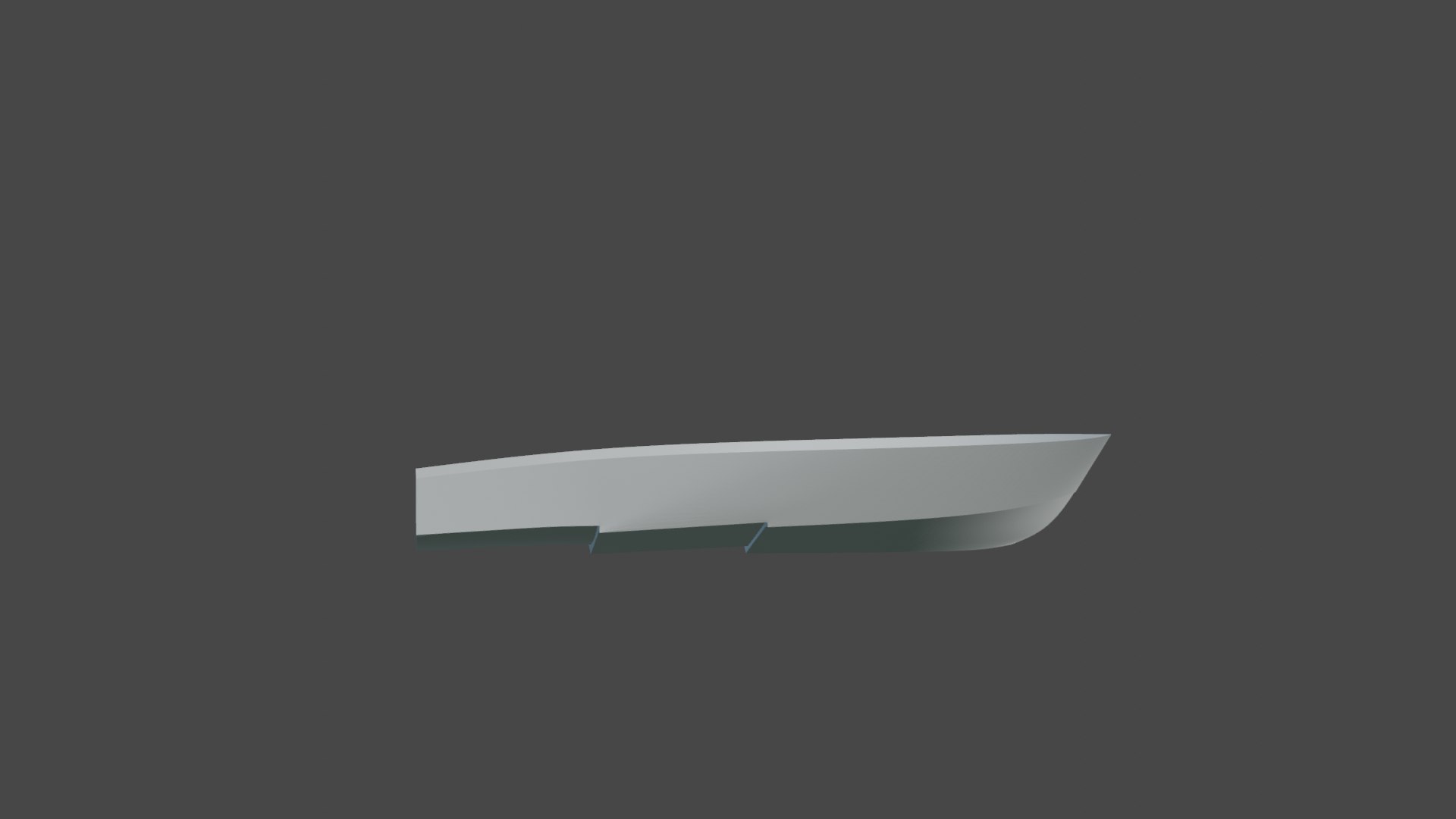 3D V Deep Hull Boat With Steps And Calculations - TurboSquid 1961108