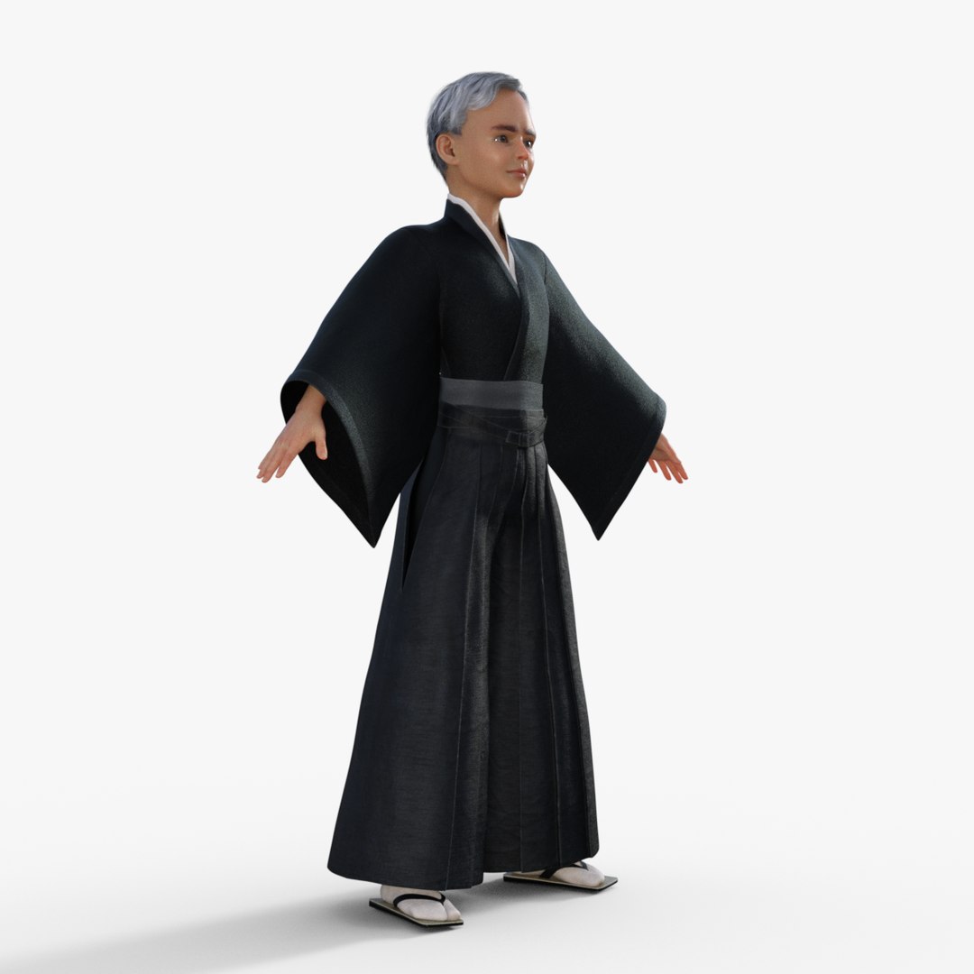 Samurai Character Rigged 3D Model - TurboSquid 1983146