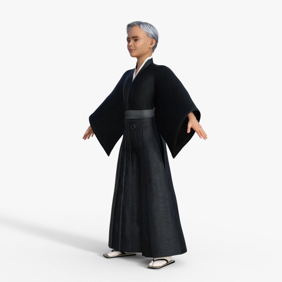 Samurai Character Rigged 3D Model - TurboSquid 1983146