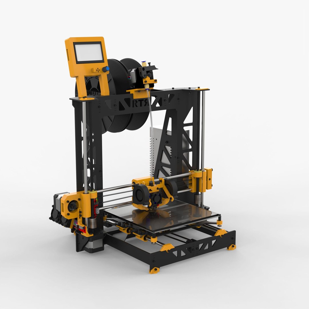 3D 3D Printer Complex Structure - TurboSquid 1956959