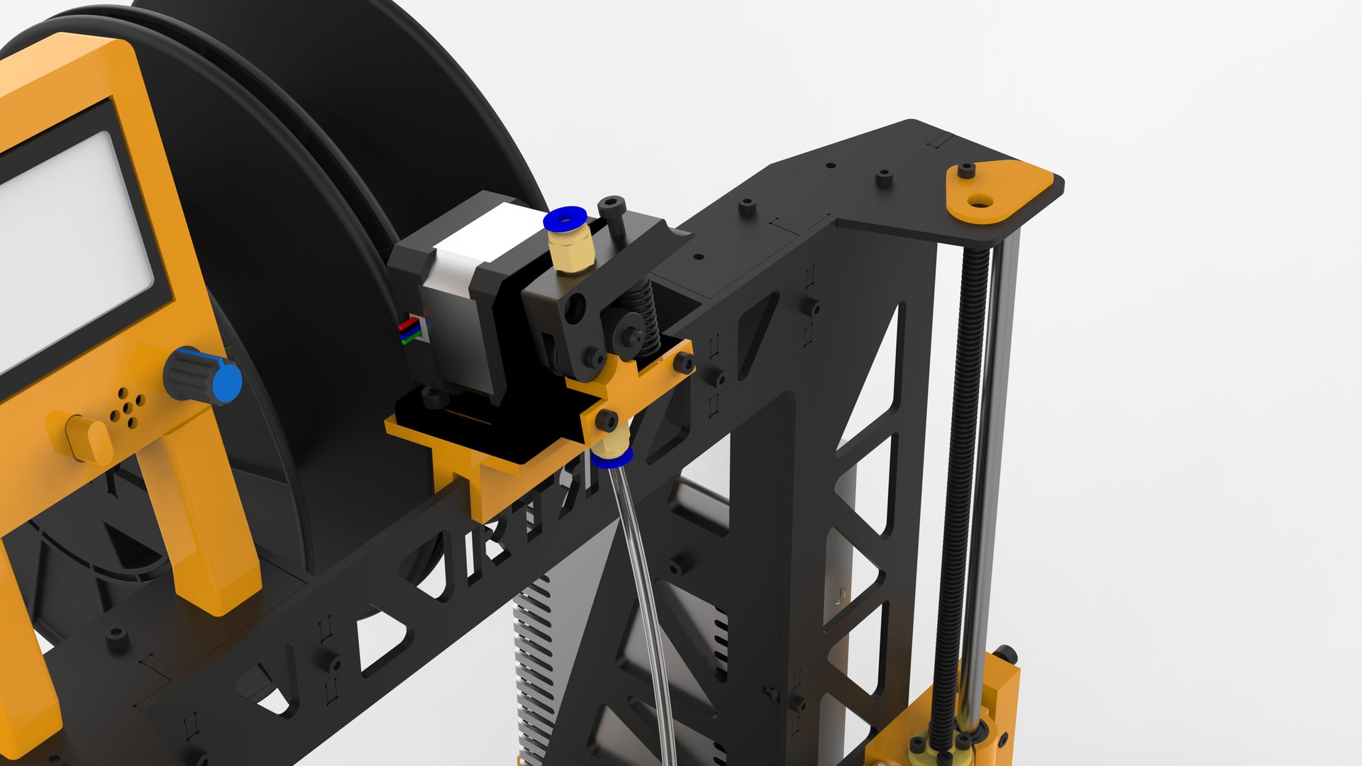 3D 3D Printer Complex Structure - TurboSquid 1956959