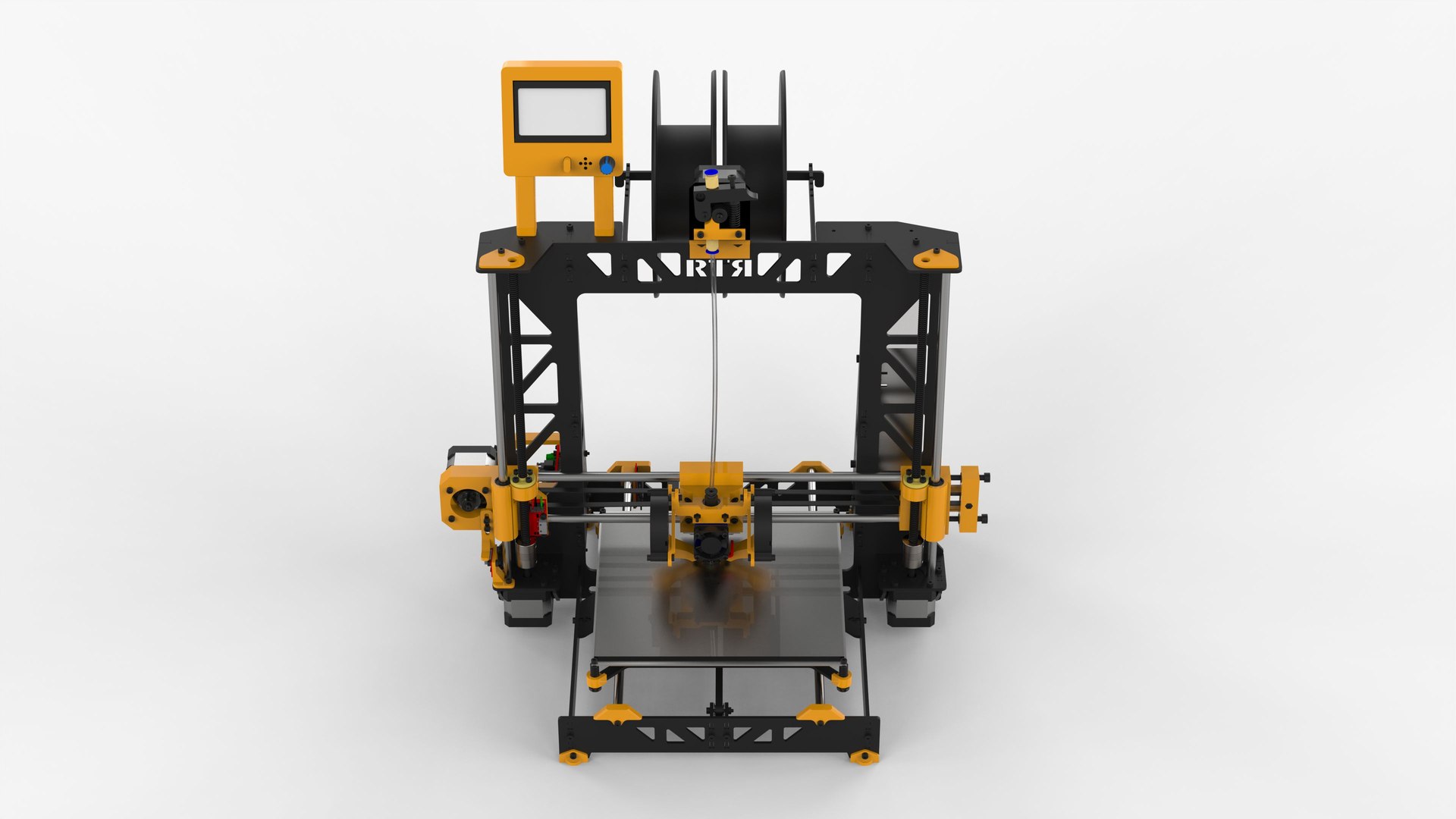 3D 3D Printer Complex Structure - TurboSquid 1956959