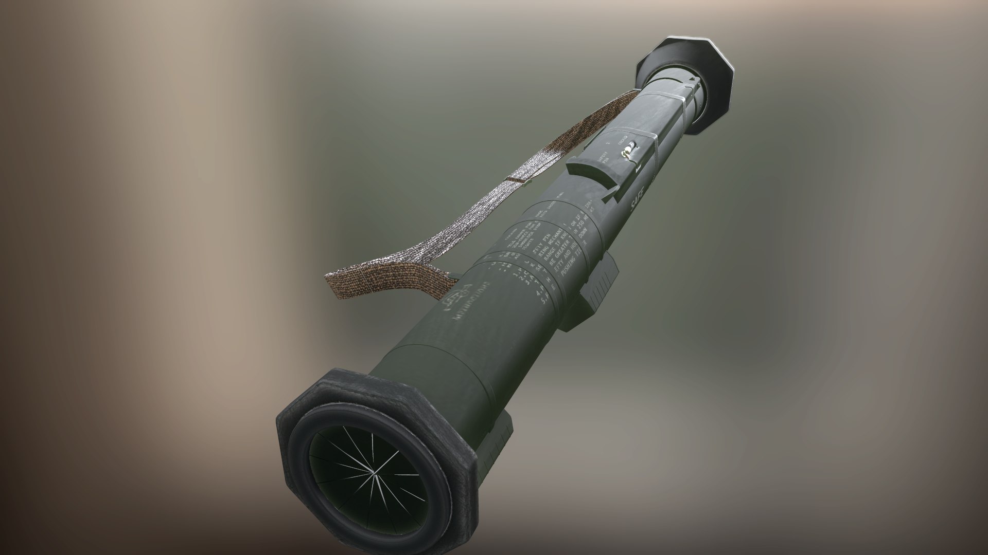 Rocket Launcher Model - TurboSquid 1206587