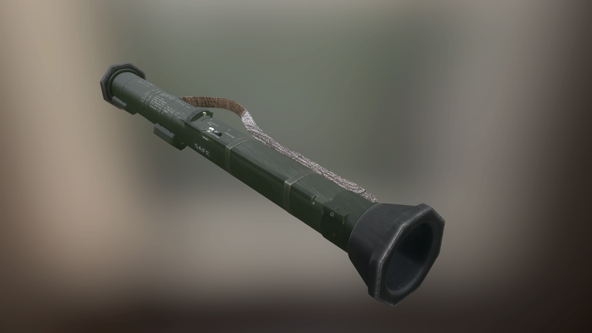 Rocket Launcher Model - TurboSquid 1206587