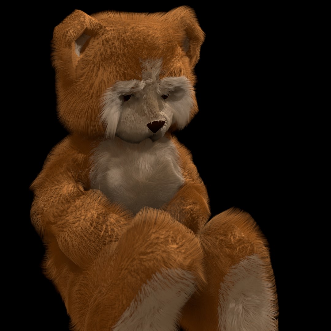 Future Toy Teddy 3d Model