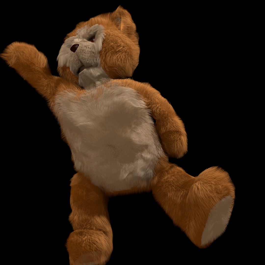 future toy teddy 3d model