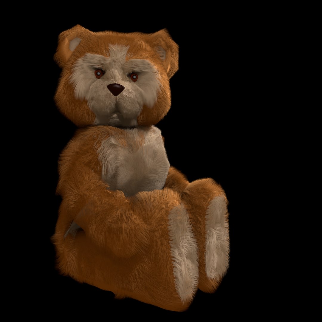 Future Toy Teddy 3d Model