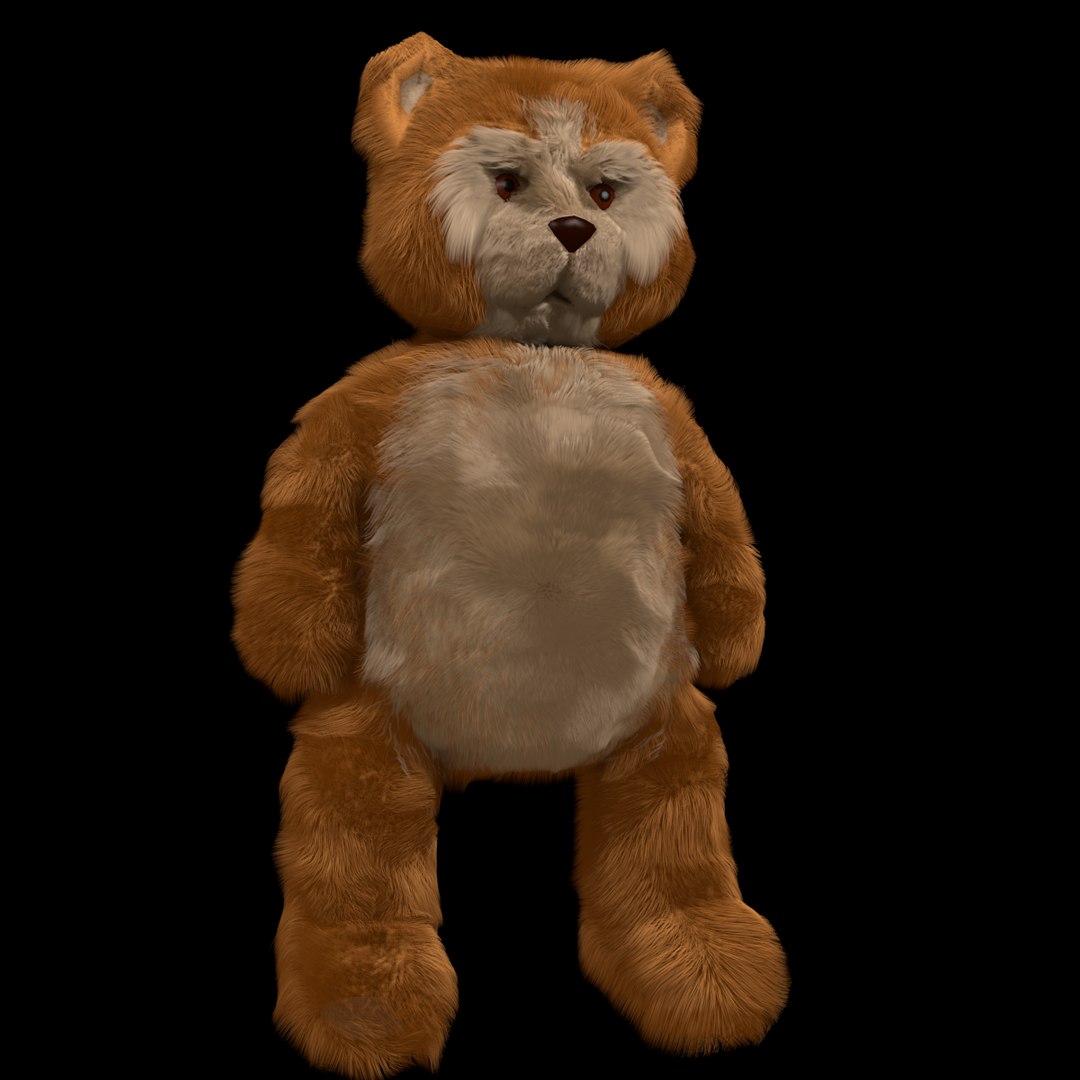 Future Toy Teddy 3d Model