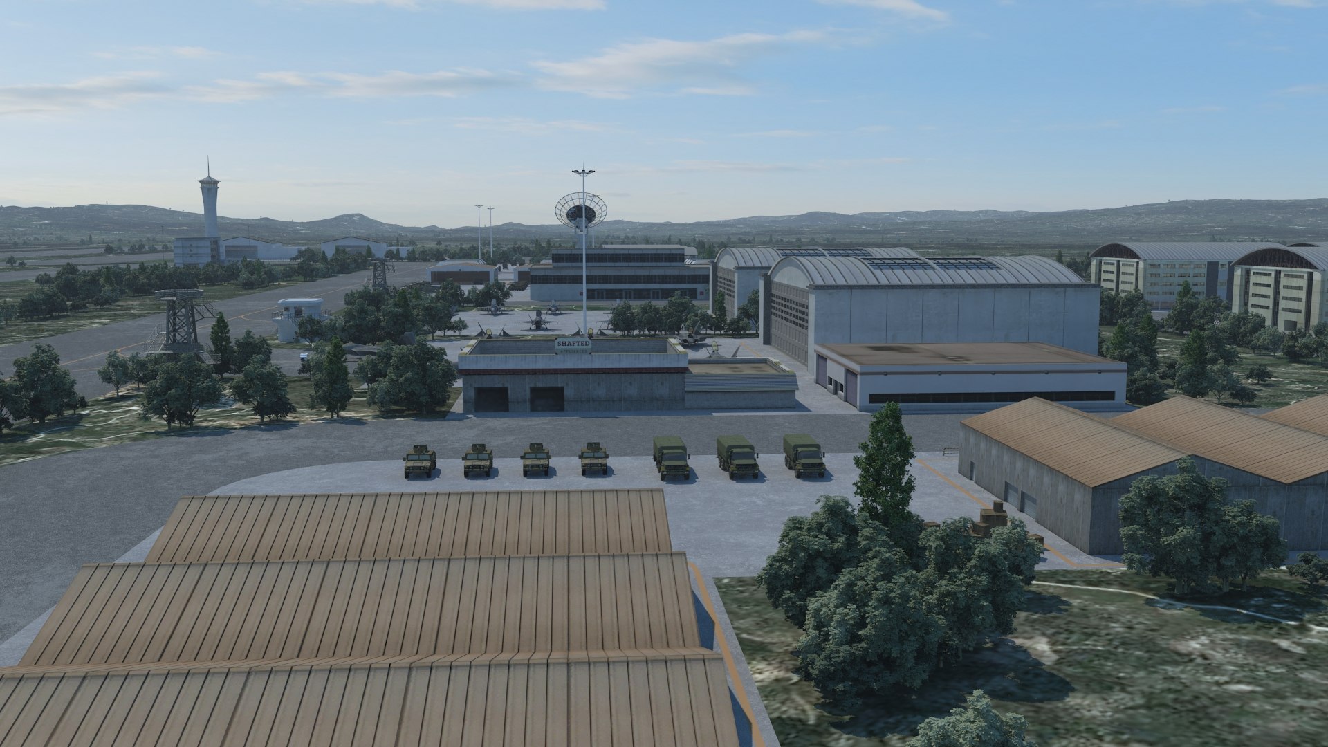 3D Military Base - TurboSquid 1598776