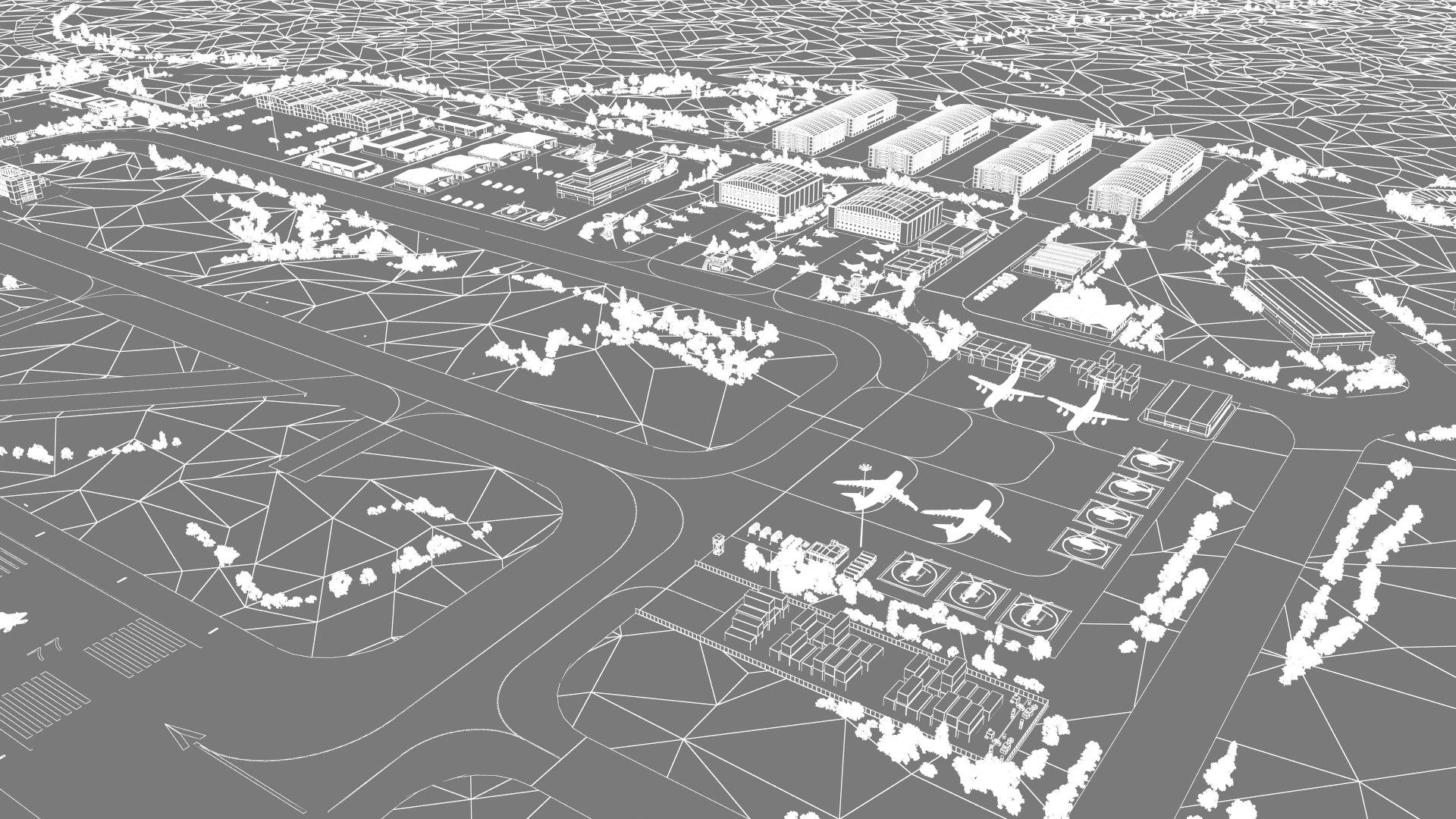 3D Military Base - TurboSquid 1598776