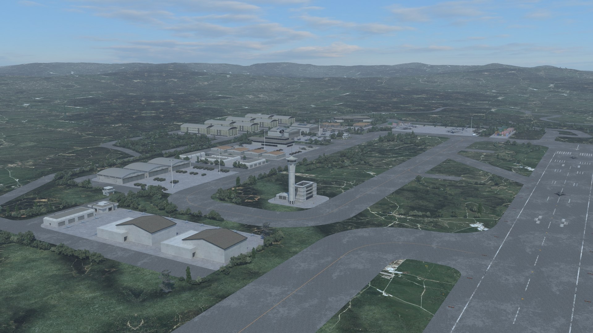 3D Military Base - TurboSquid 1598776