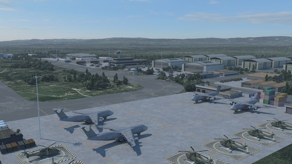 3D military base - TurboSquid 1598776