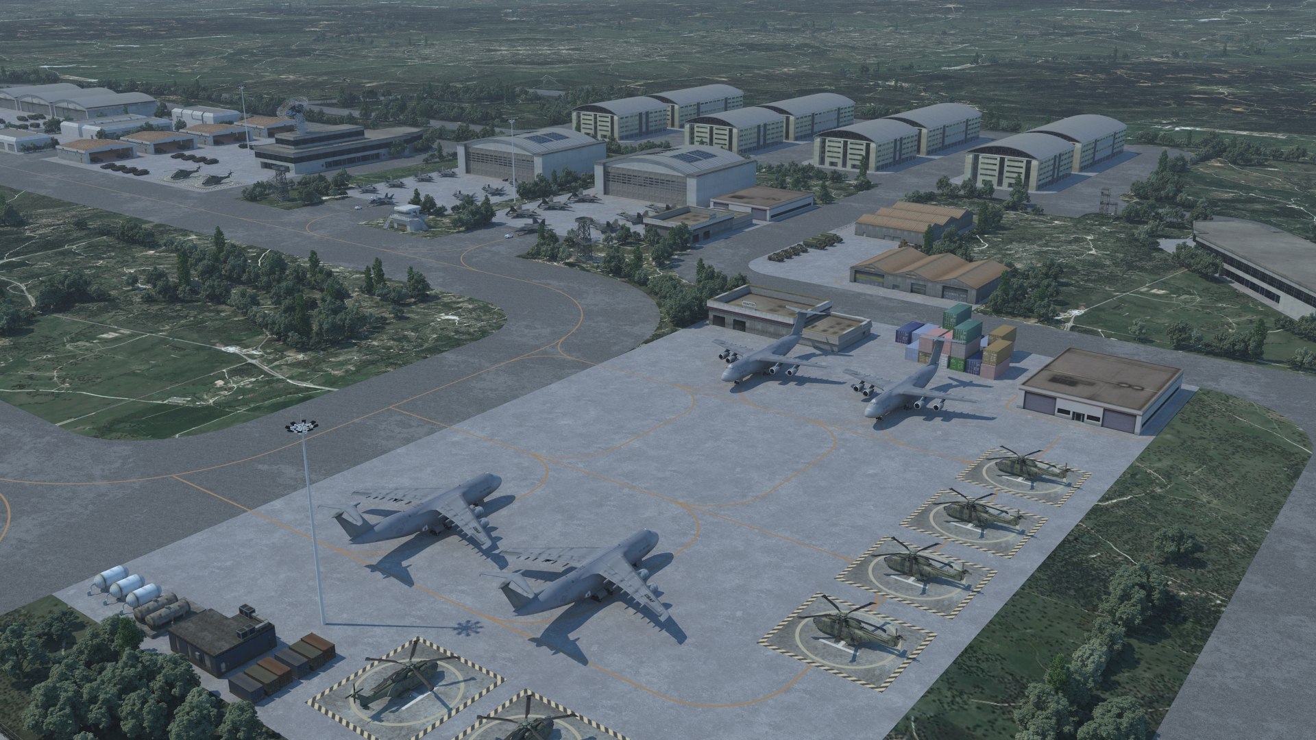 3D Military Base - TurboSquid 1598776