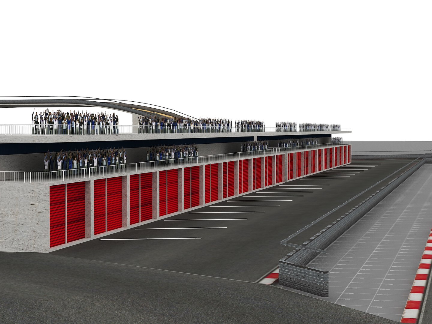 3D Model Race Track Modular Construction Kit - TurboSquid 1317455