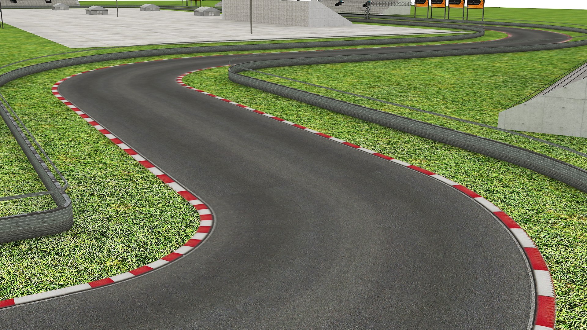 3D Model Race Track Modular Construction Kit - TurboSquid 1317455
