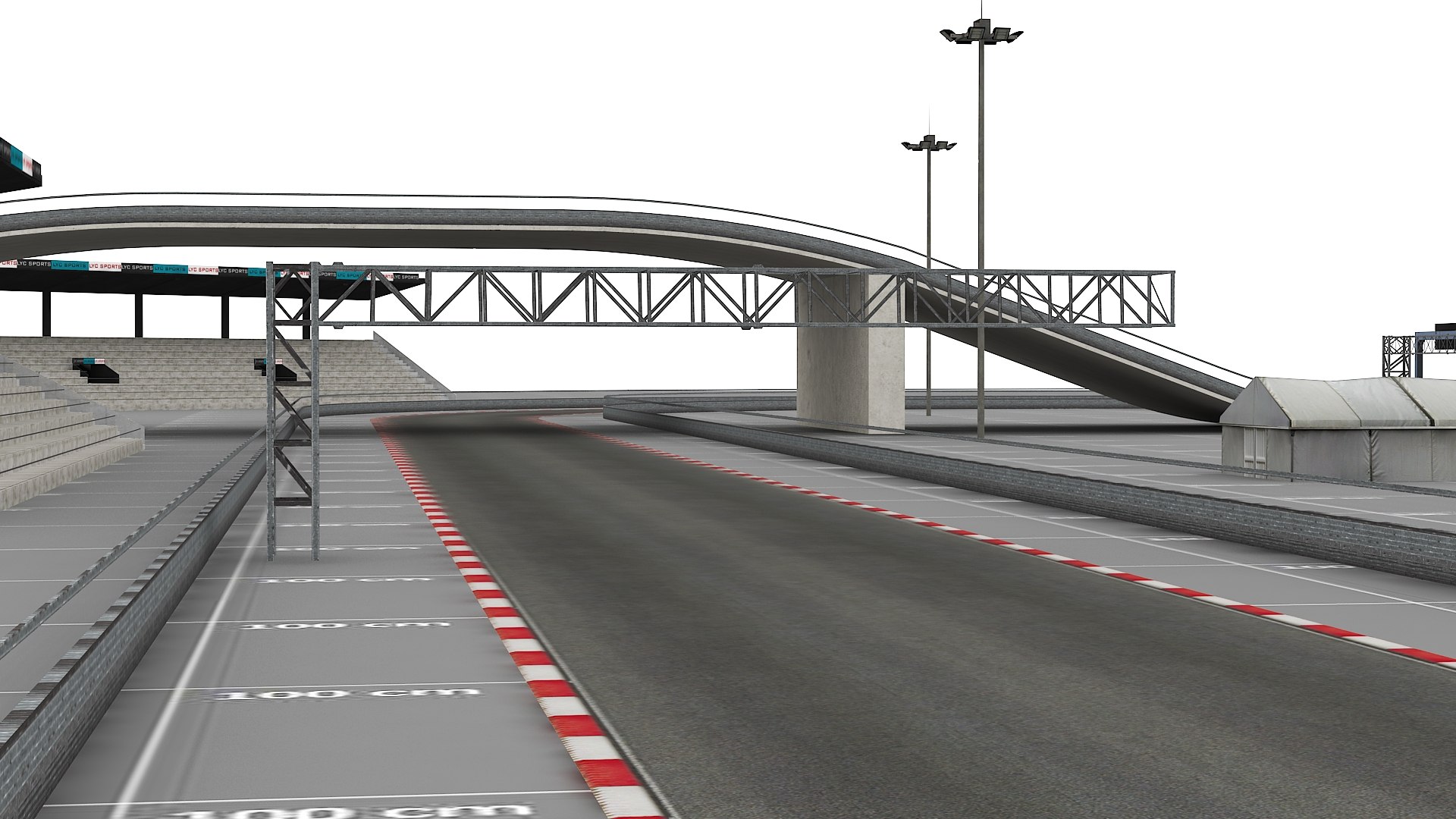 3D Model Race Track Modular Construction Kit - TurboSquid 1317455