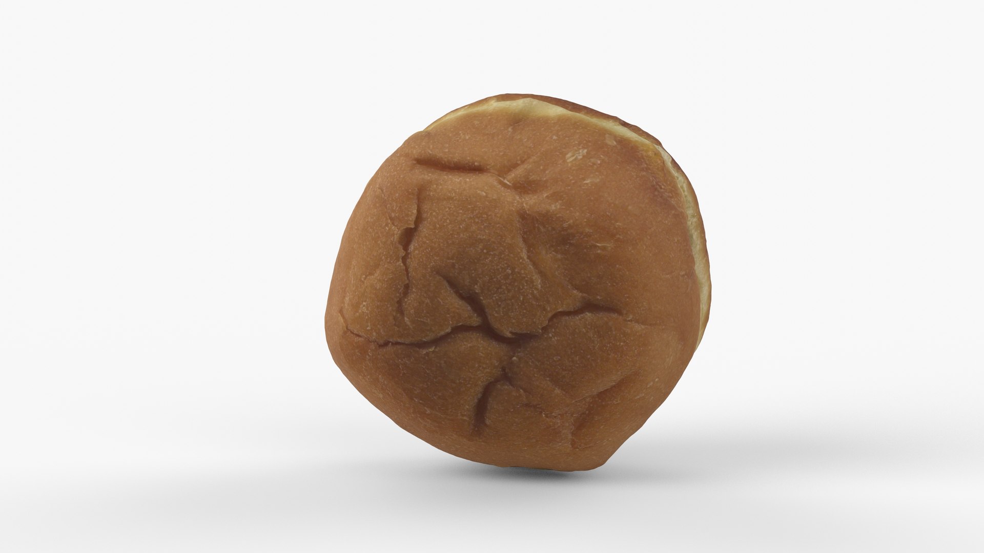 3D Photorealistic 3D Scan Of Jelly Donut Or German Jam Doughnut ...