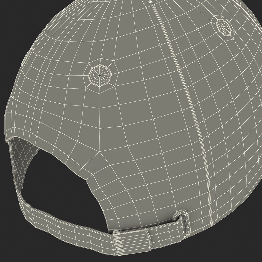 3d Model Baseball Cap