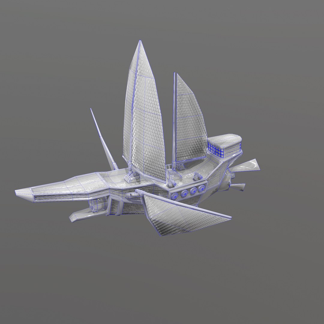 3D Fantasy Ship - TurboSquid 1271570