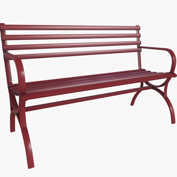 GENERIC-BENCHLANCAS-RED3Dモデル - TurboSquid 2011835