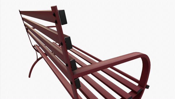 modelo 3d GENÉRICO-BENCHLANCAS-ROJO - TurboSquid 2011835